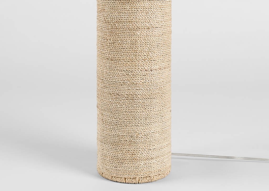 Cortez Abaca Floor Lamp | Urban Barn
