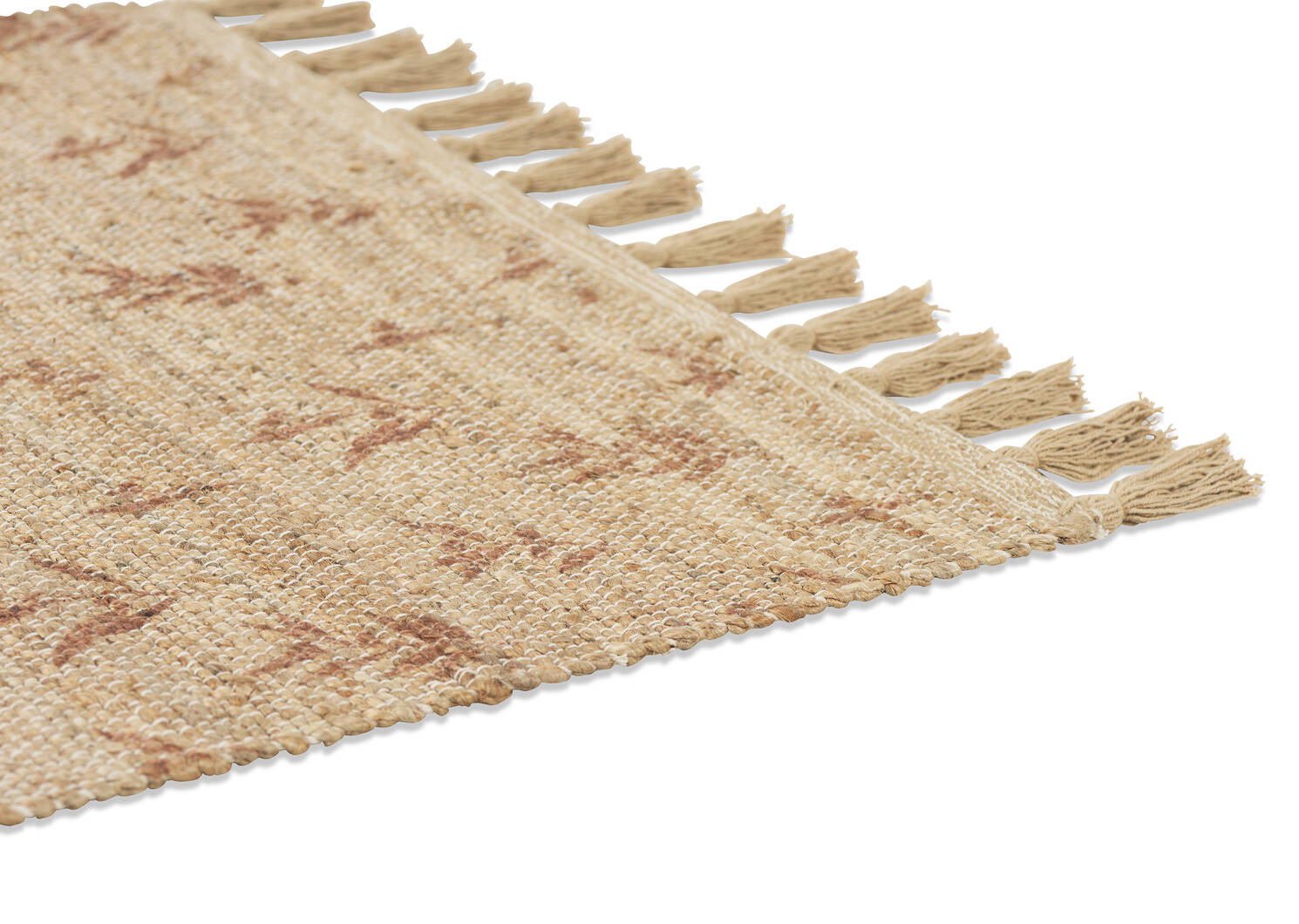 Ruth Jute Accent Rug 36x60 Terracotta | Urban Barn