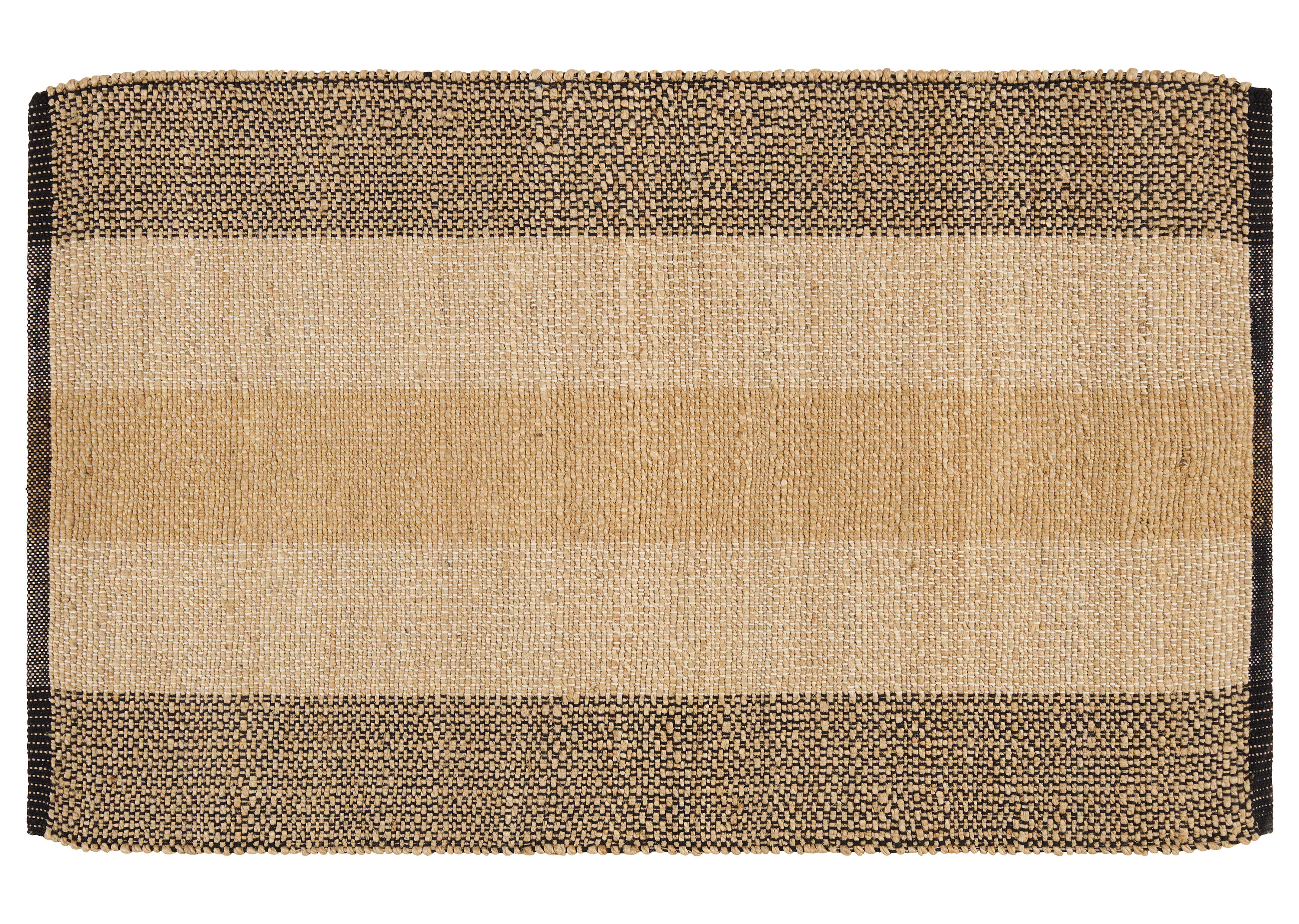 Brosnan Accent Rug 36x60 Jute/Blk/Nat | Urban Barn