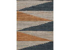 Raj Accent Rug 36x60 Black | Urban Barn
