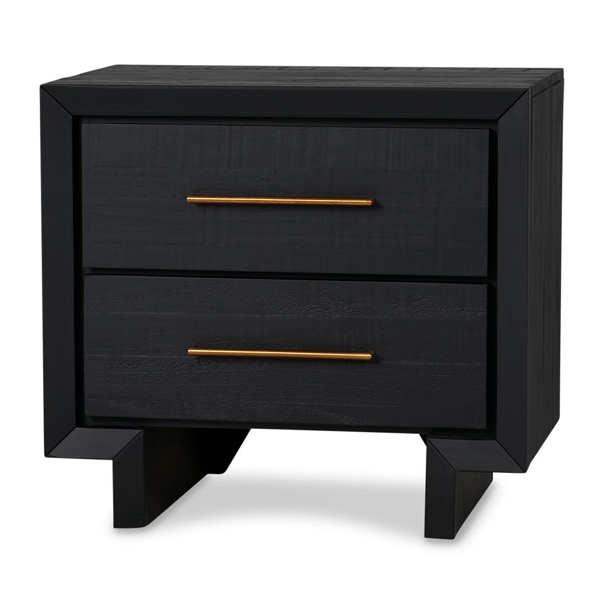 Edgehill Nightstand Anvil Black Urban Barn