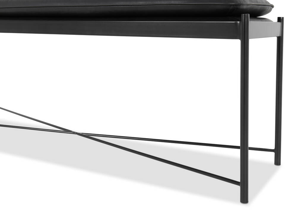 Maxwell Bench | Como Black | Urban Barn
