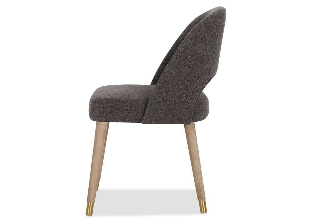 Jerusha Dining Chair | Elte Charcoal | Urban Barn