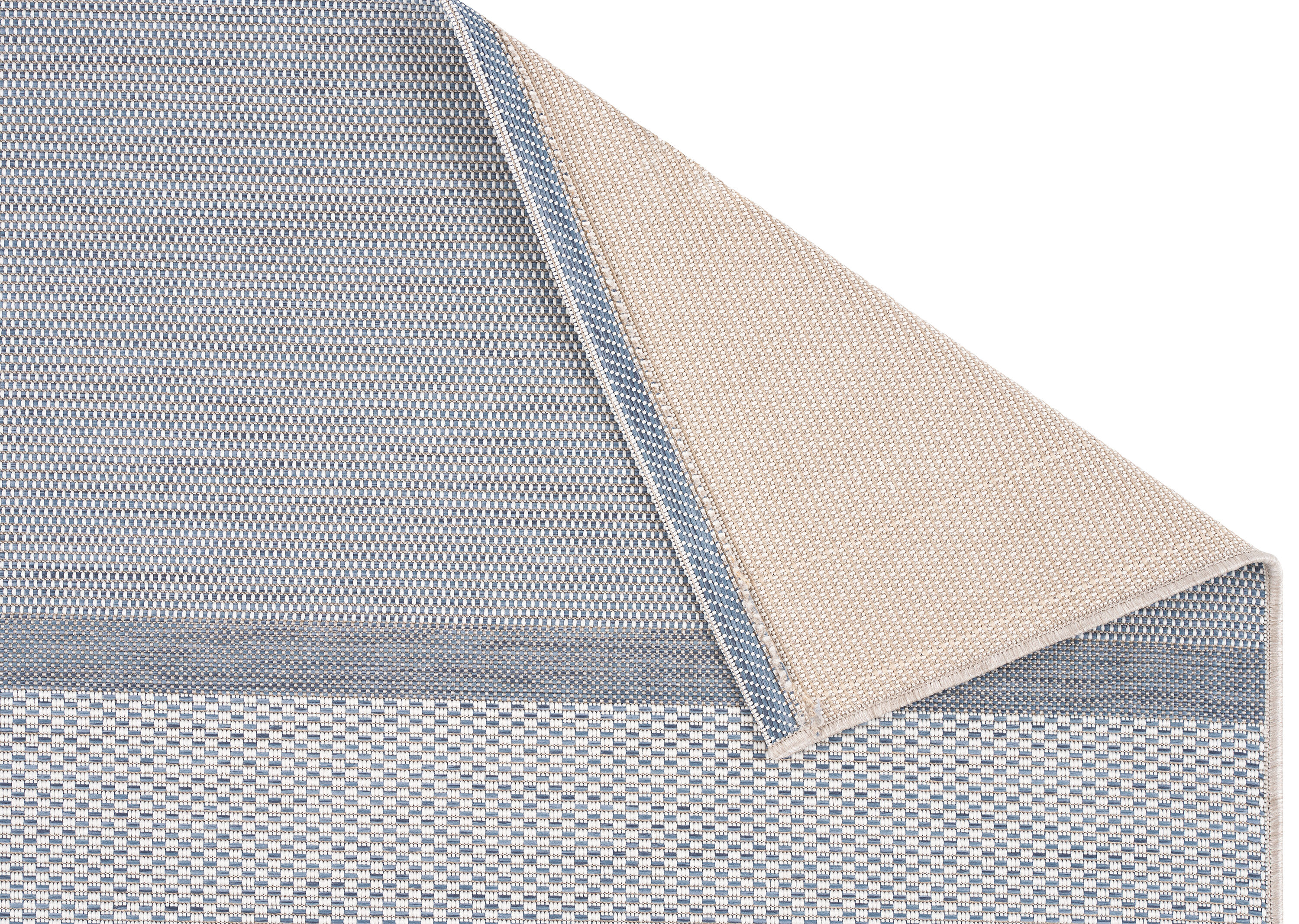 Baha Rug 79x114 Sea Blue | Urban Barn