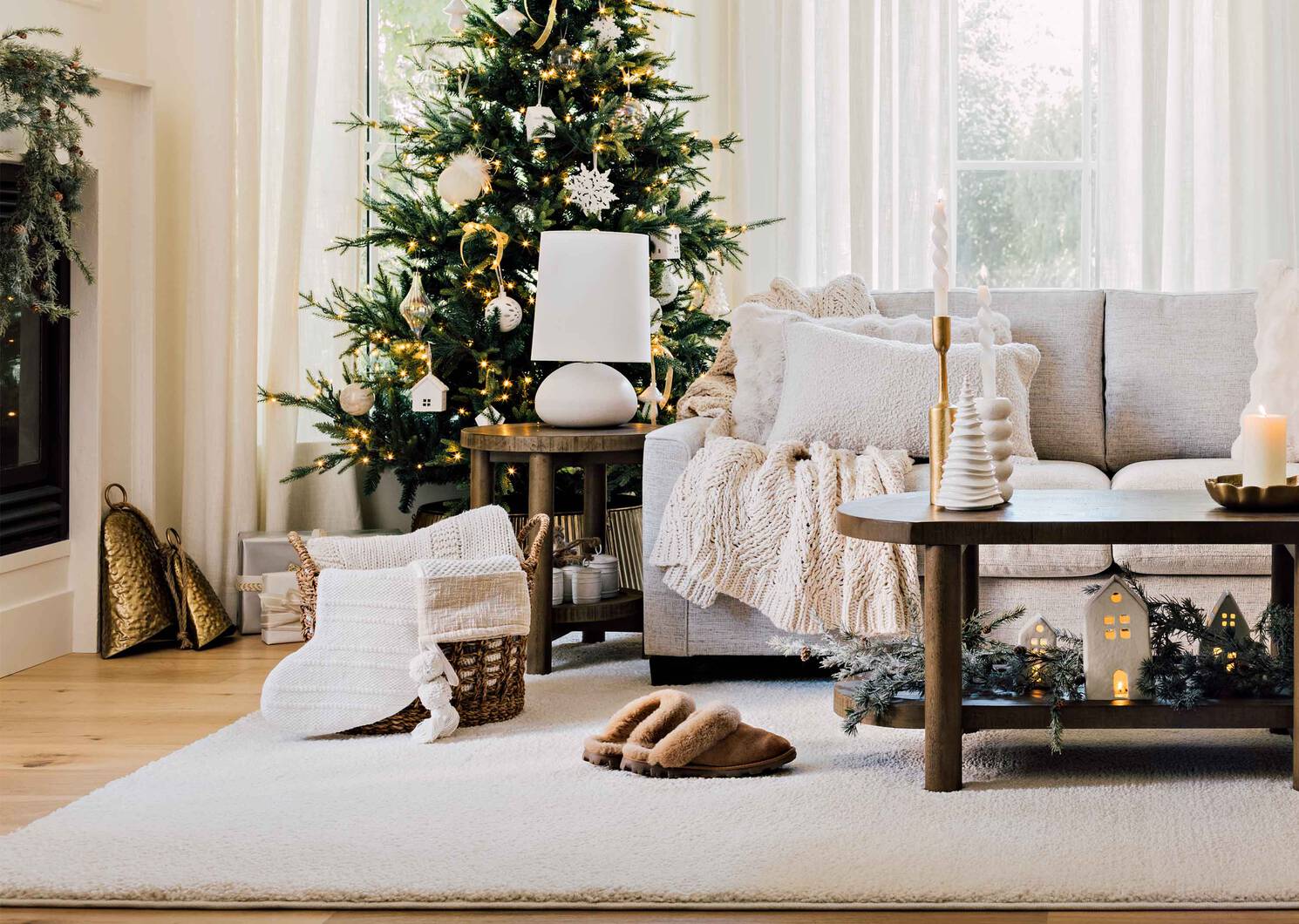 Betty Feather Ball Ornament | Urban Barn