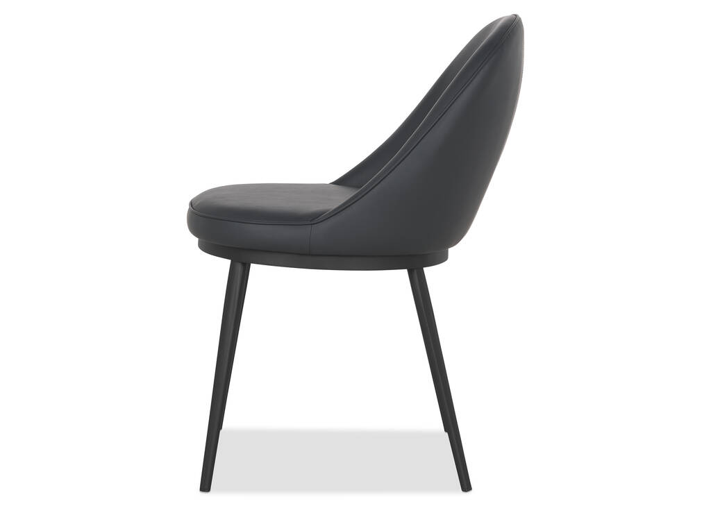 Xavier Dining Chair -Boyd Coal | Urban Barn