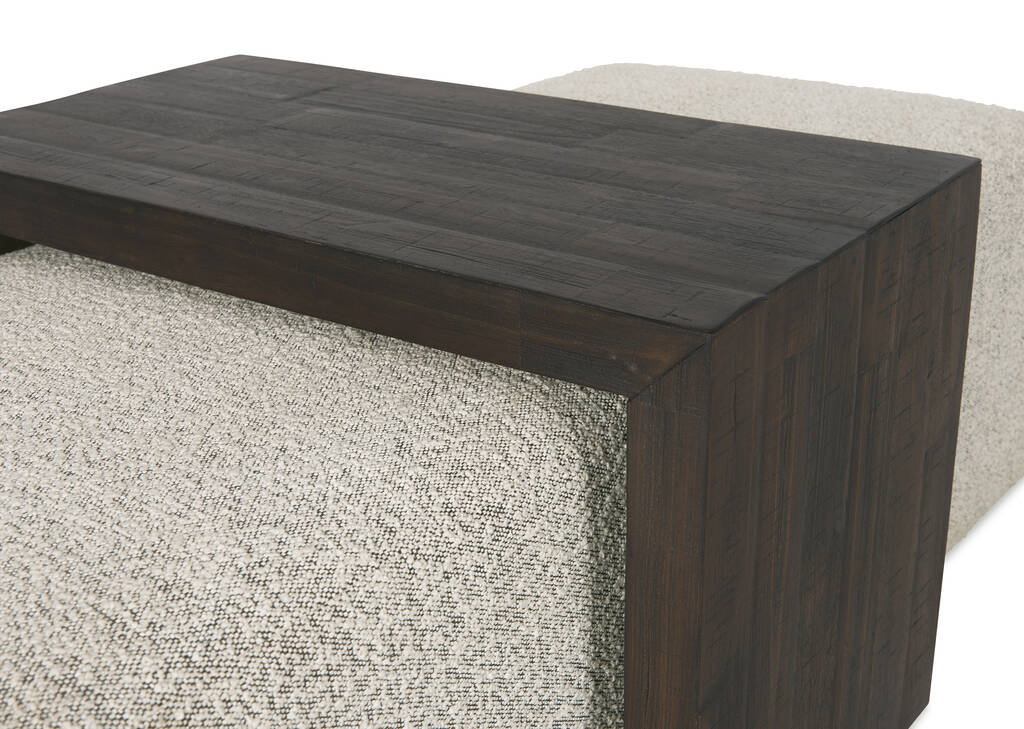 Muir C-Table Ottoman -Amalie Pepper | Urban Barn