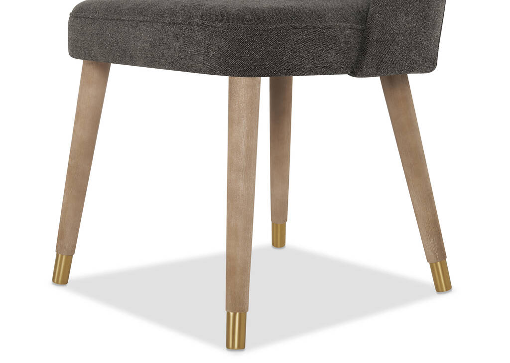Jerusha Dining Chair | Elte Charcoal | Urban Barn