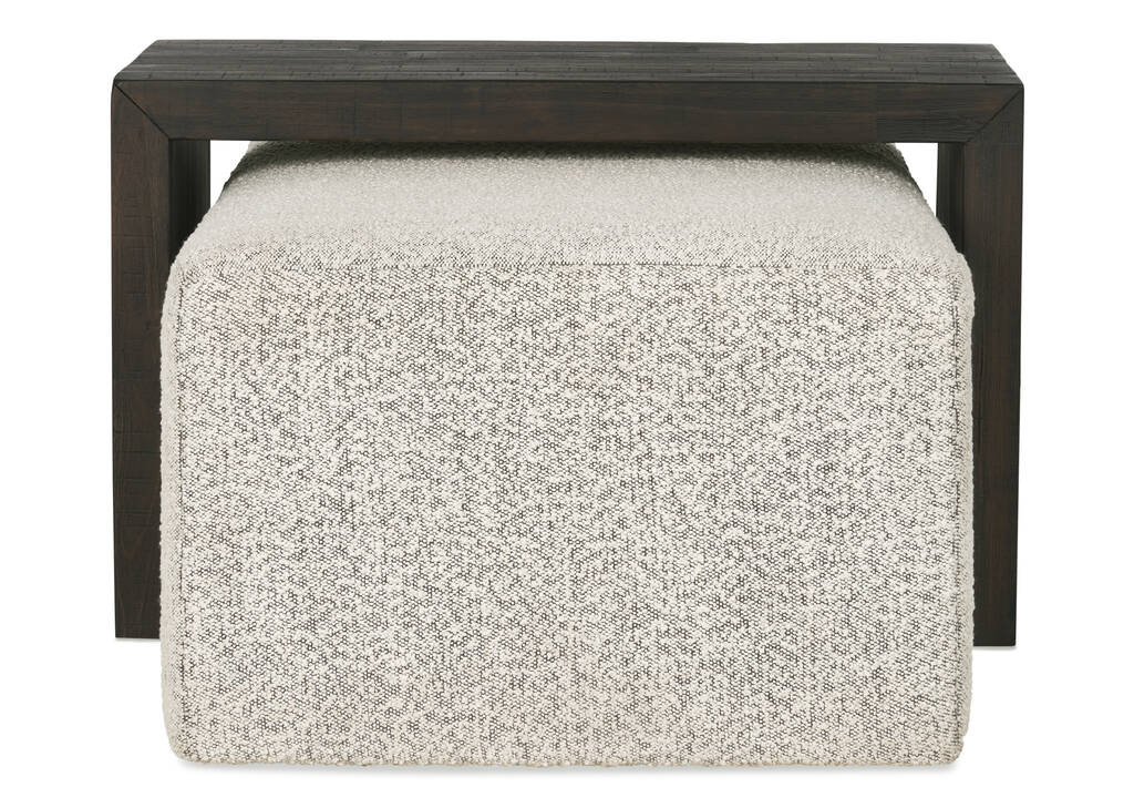 Muir C-Table Ottoman -Amalie Pepper | Urban Barn