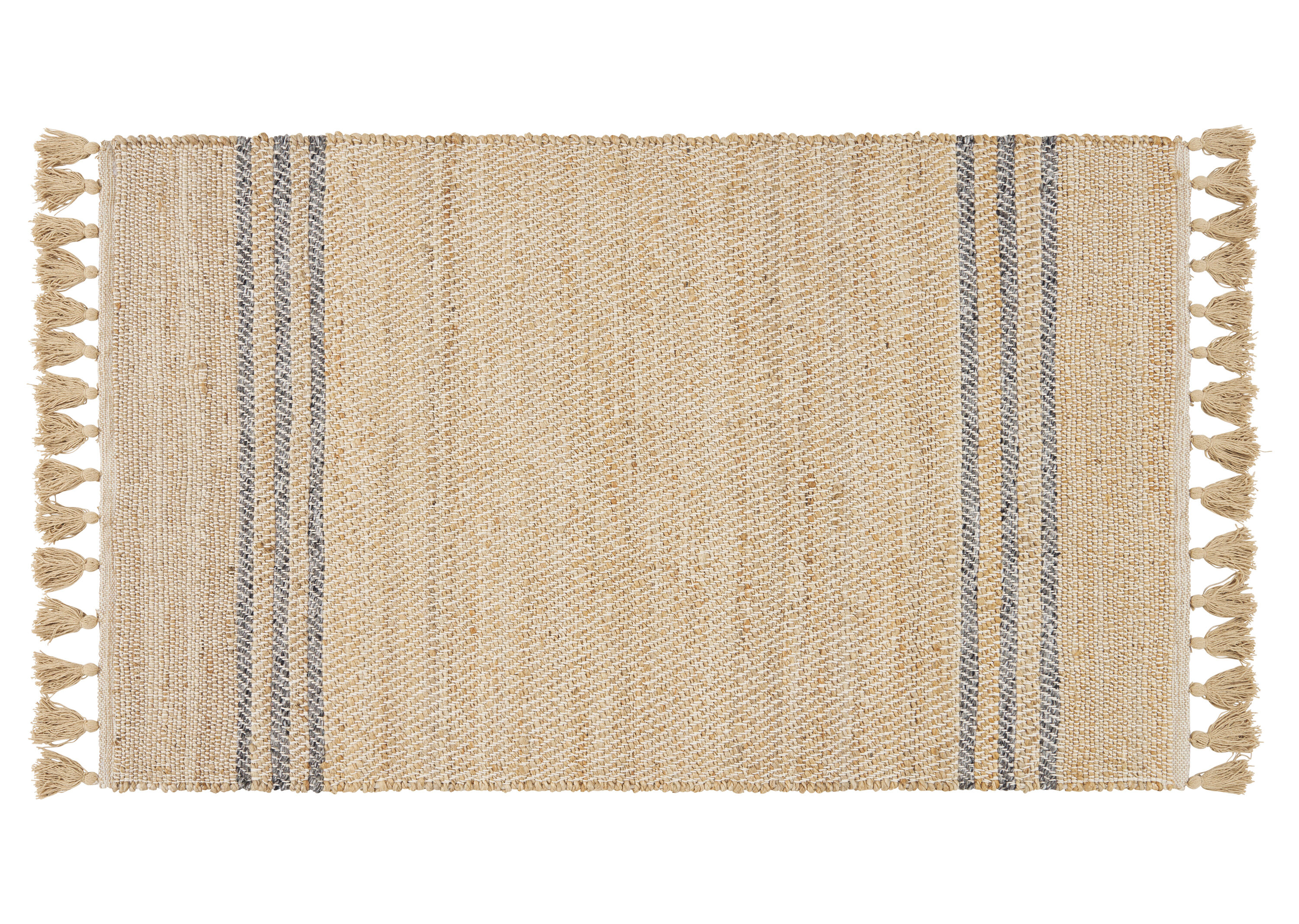 Byron Accent Rug 36X60 Natural/Dark G | Urban Barn