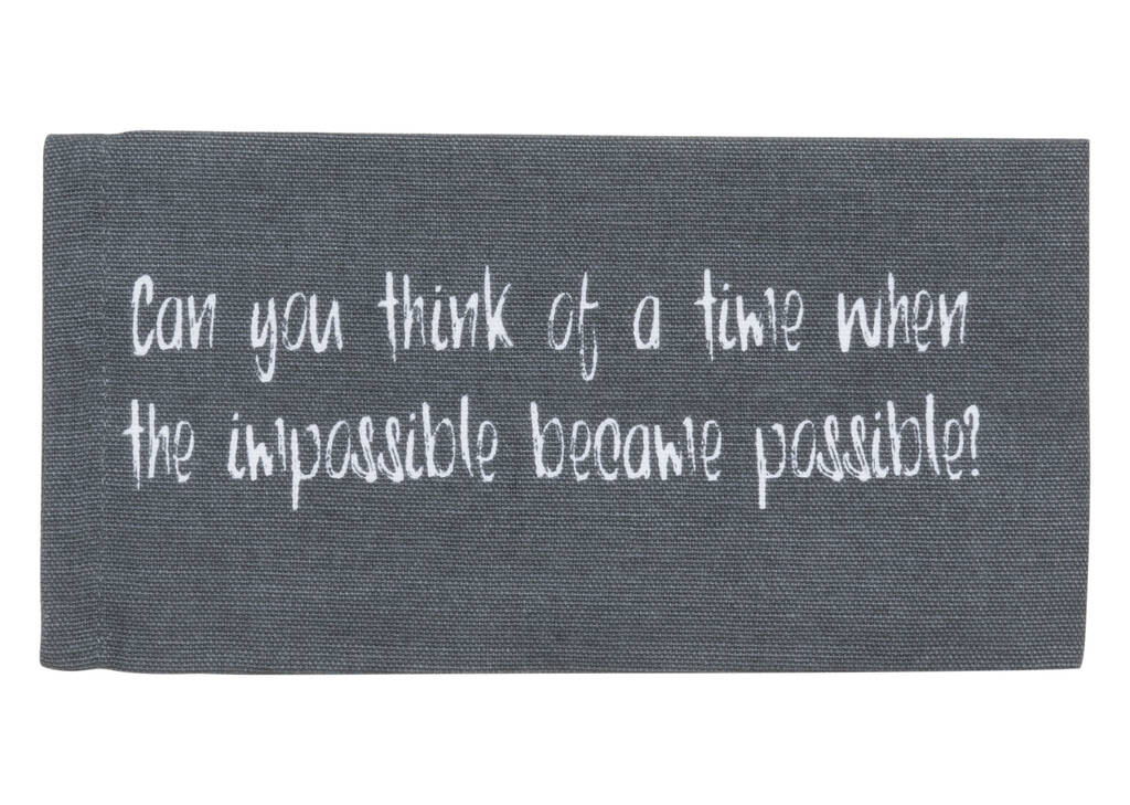 Conversation Napkins Set of 8 Grey | Urban Barn