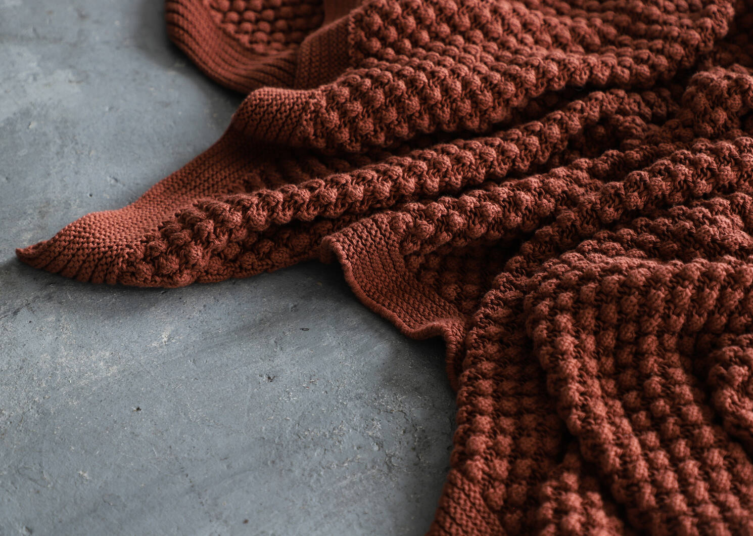 Elsie Throw Terracotta | Terracotta | Urban Barn