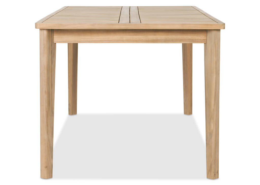 Dario Rect Outdoor Dining Table -Natural | Urban Barn