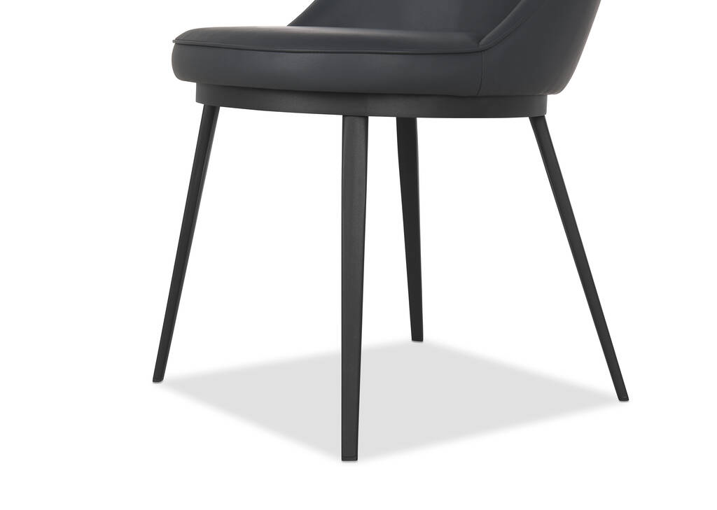 Xavier Dining Chair -Boyd Coal | Urban Barn