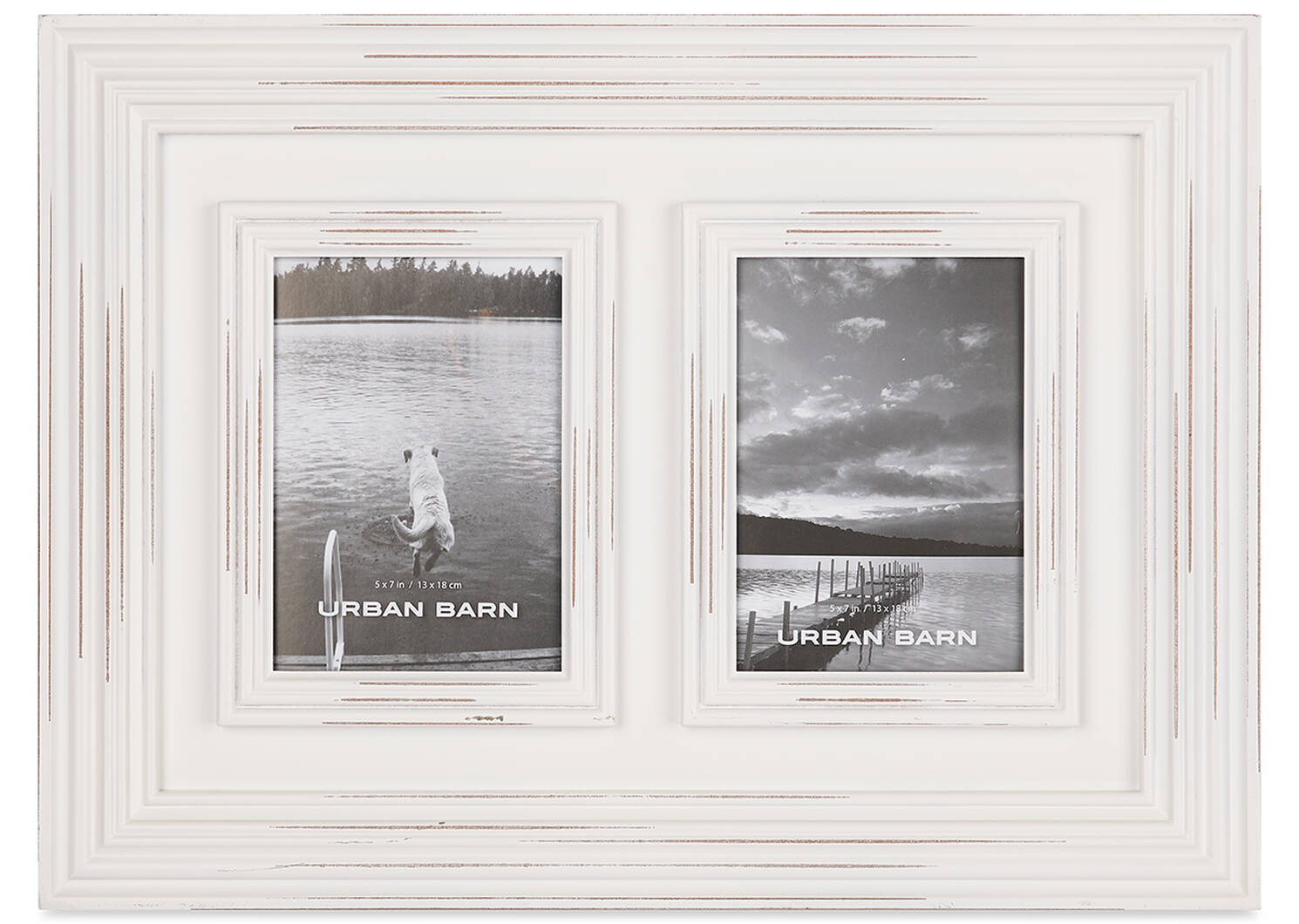 Jayson Frame 2-5x7 White | Urban Barn