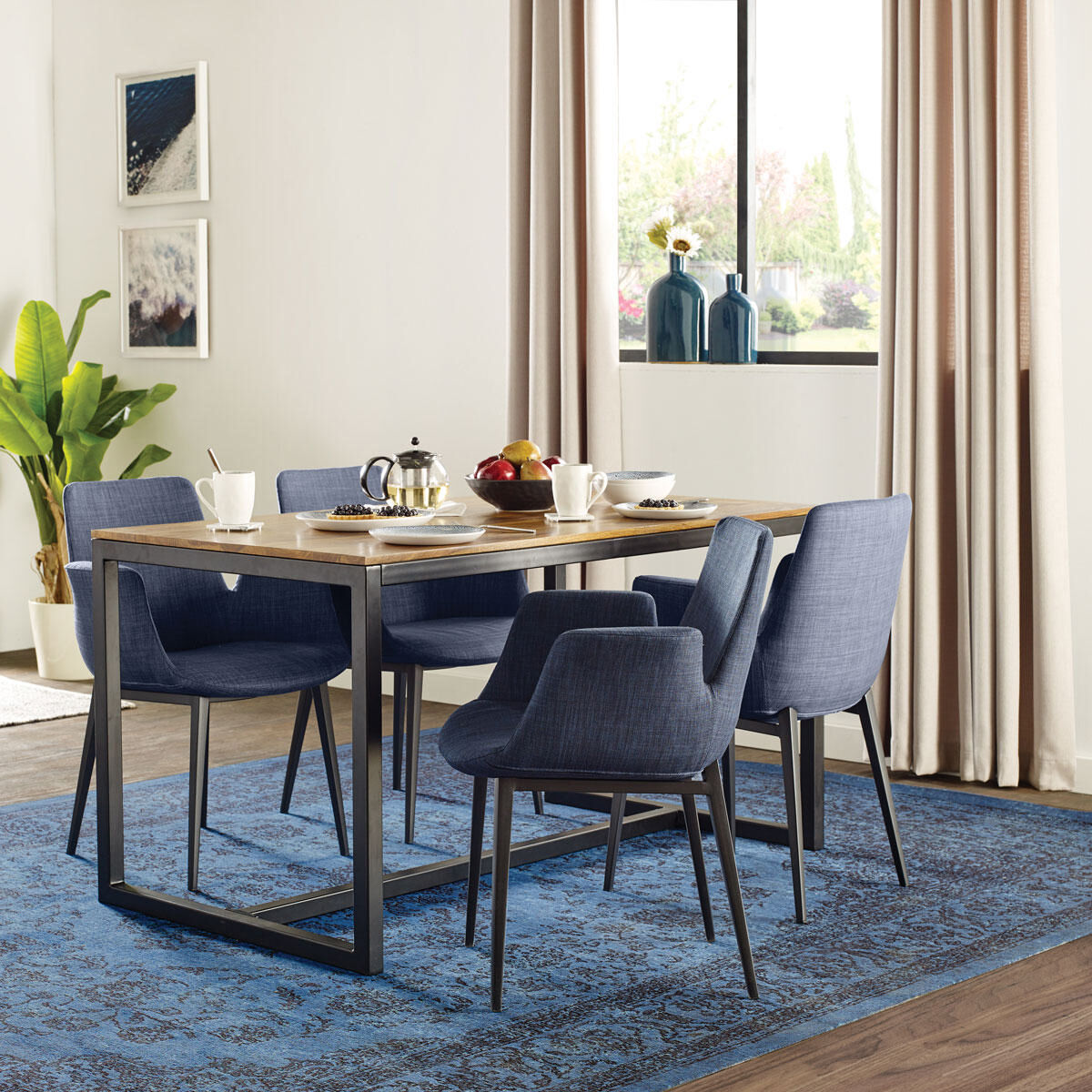 Crosby Dining Table 55-Sheesham | Urban Barn