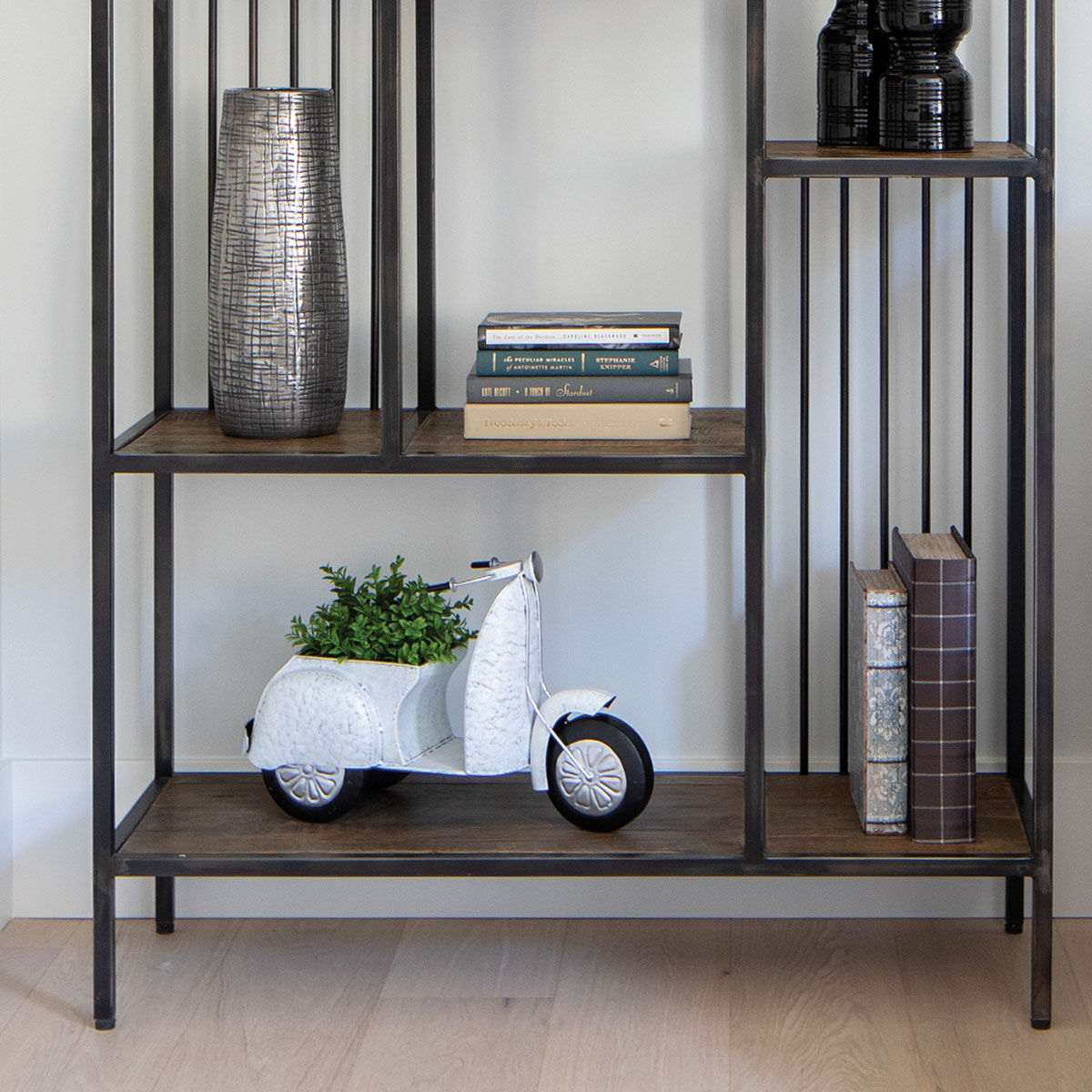 Cason Vase Large Silver | Urban Barn