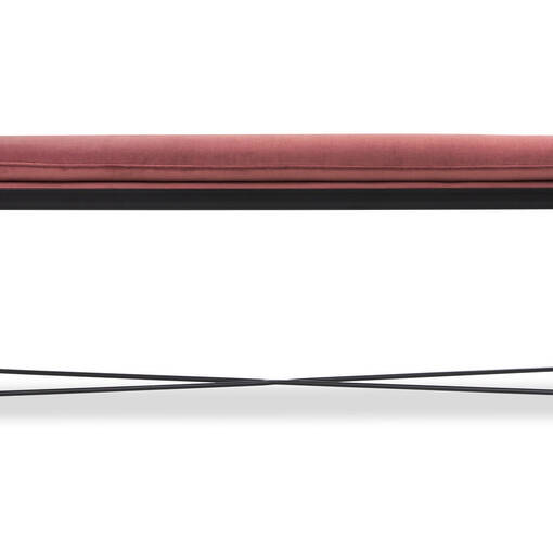 Maxwell Bench -Ruby Blush