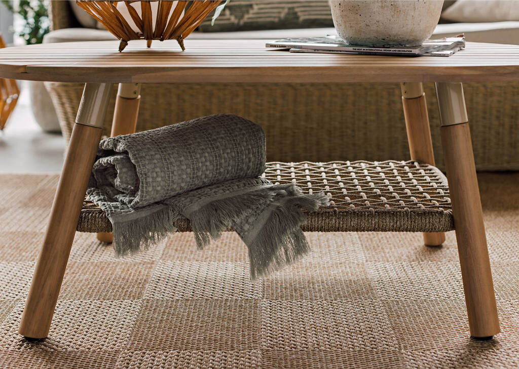 Adera Outdoor Coffee Table -Natural | Urban Barn