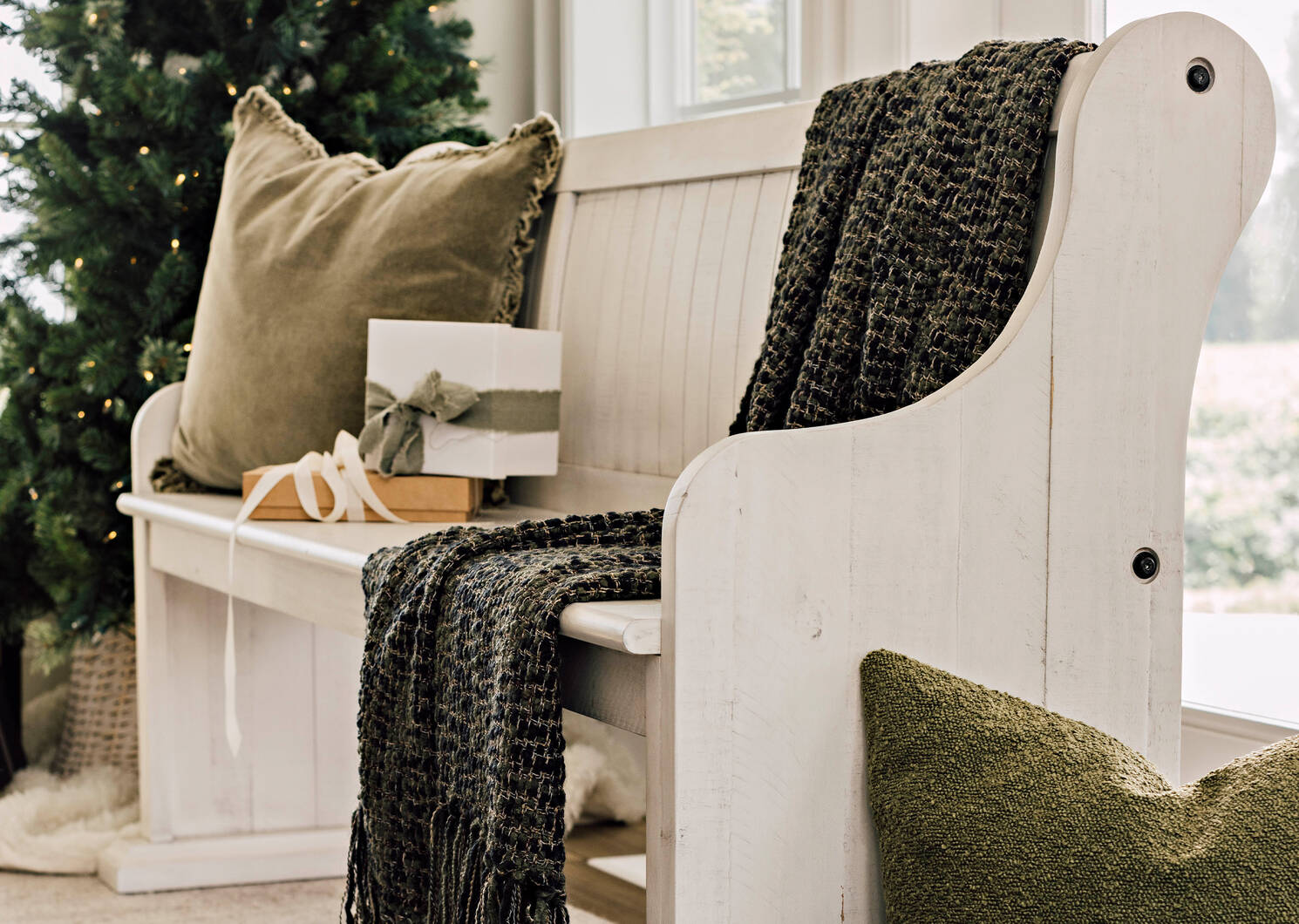 Joanie Pillow 20x20 Moss | Urban Barn