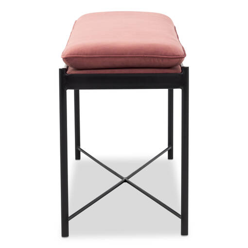 Maxwell Bench -Ruby Blush