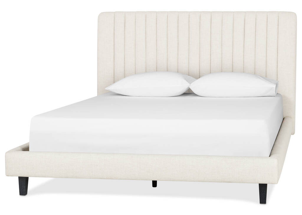 Abbott Bed -Levie Sand, KING | King | Urban Barn