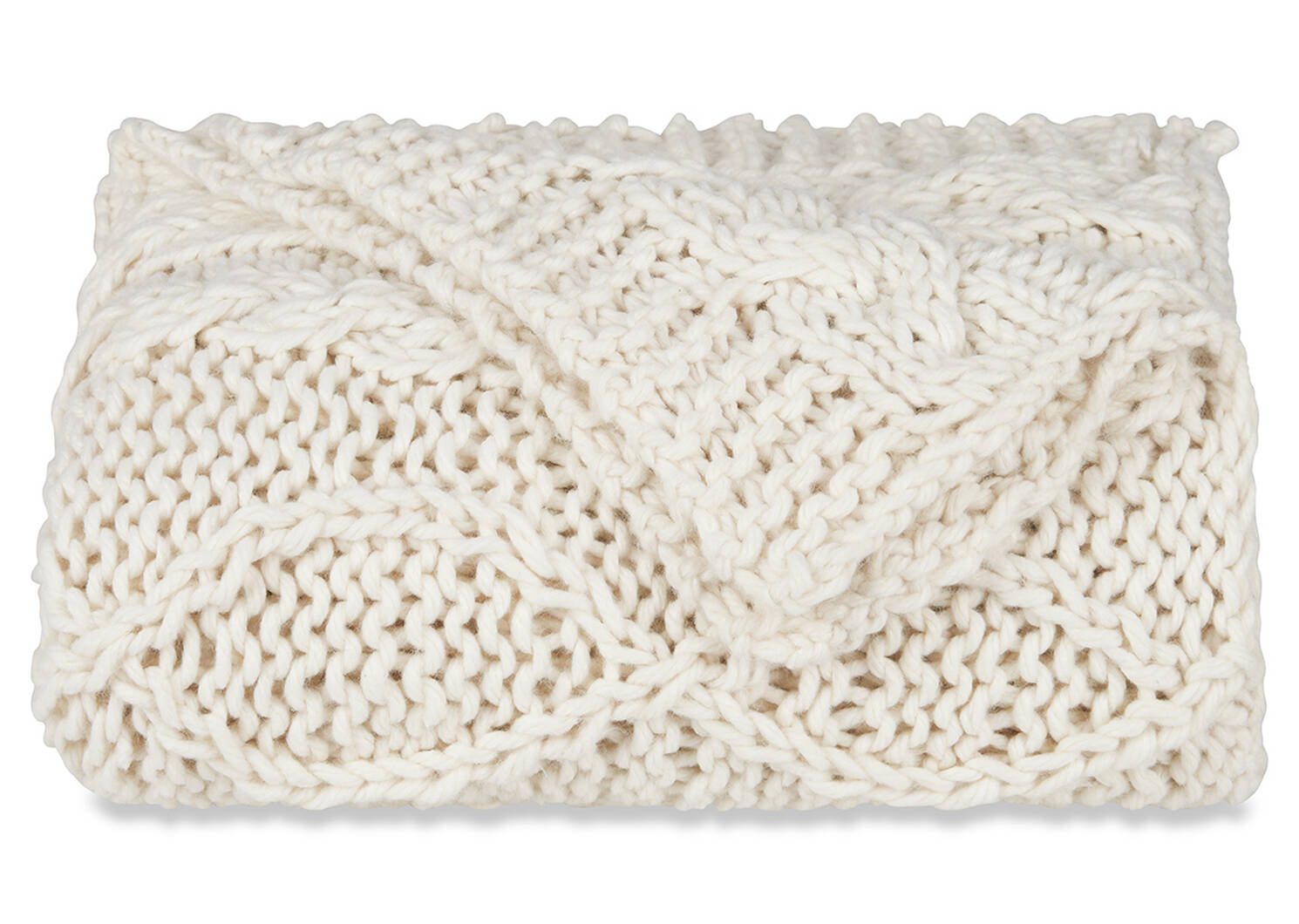 Christina Throw Ivory | Urban Barn