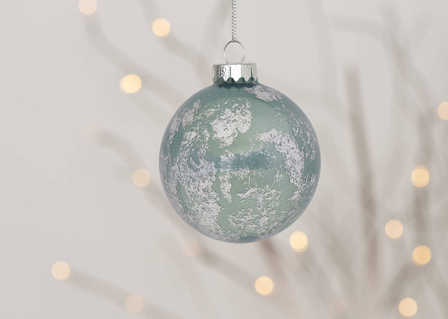 Genesis Ball Orn Blue Sage | Urban Barn