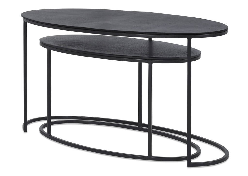 Tana Nesting Coffee Table Set -Bronze | Urban Barn