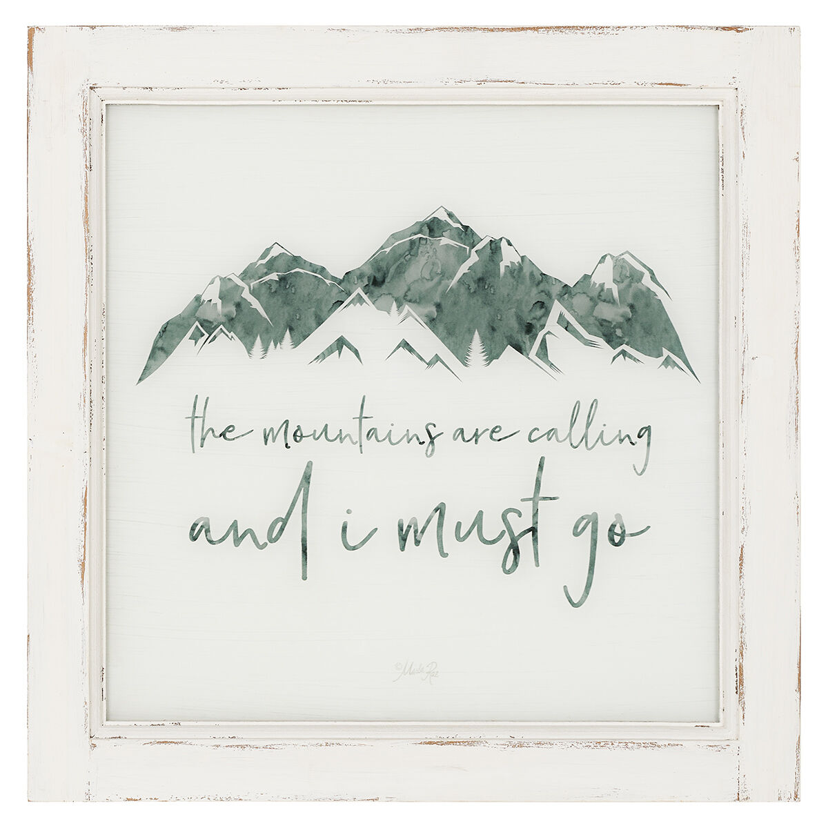 Mountains are Calling Wall Plaque | Urban Barn