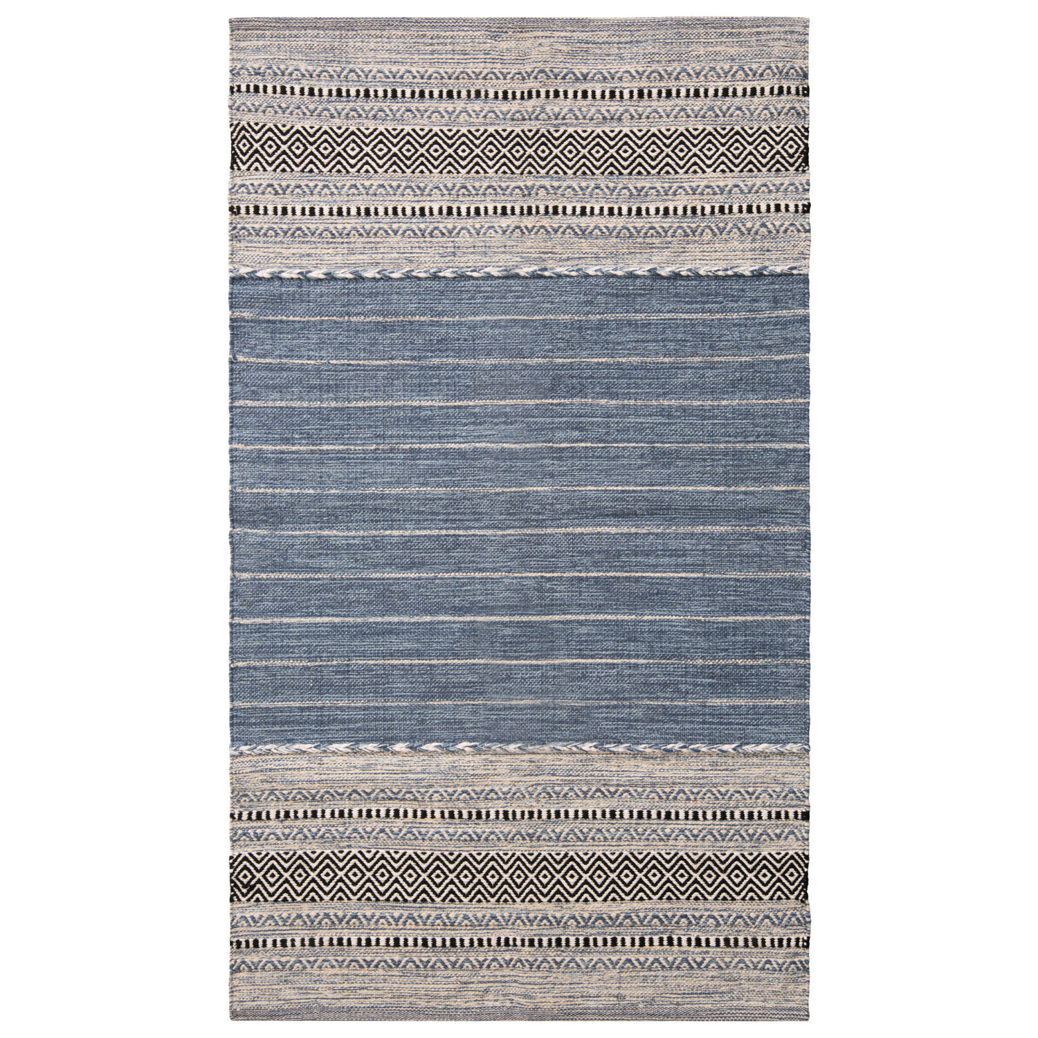 Ari Accent Rug 36x60 Blue | Urban Barn