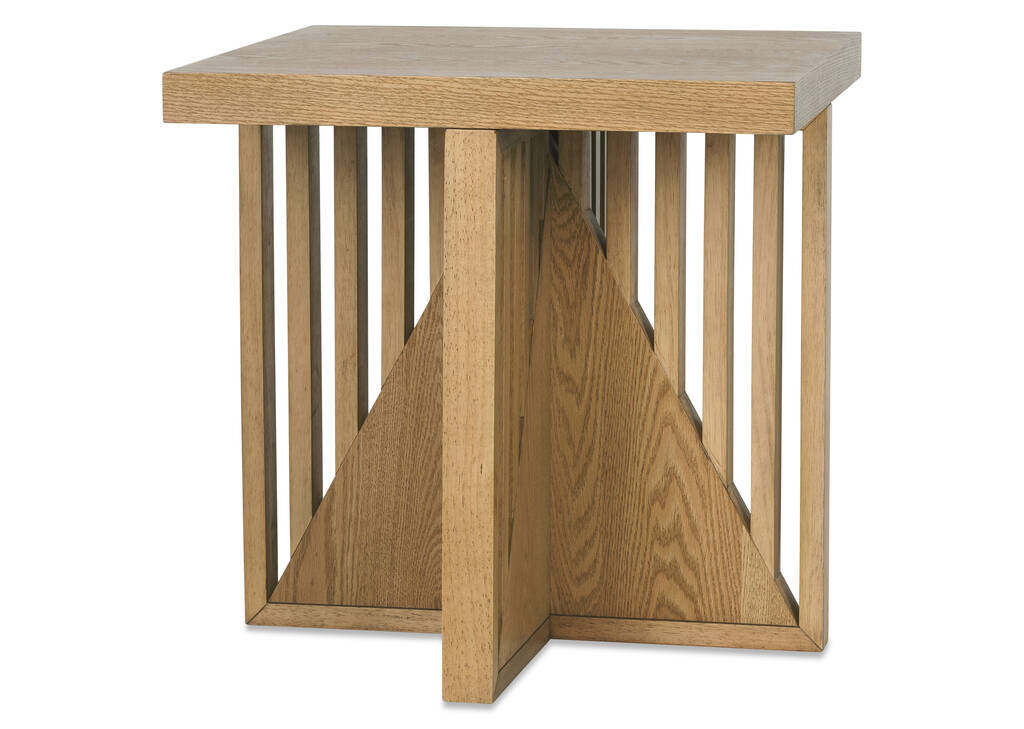 Crest Side Table -Darby Sesame | Urban Barn