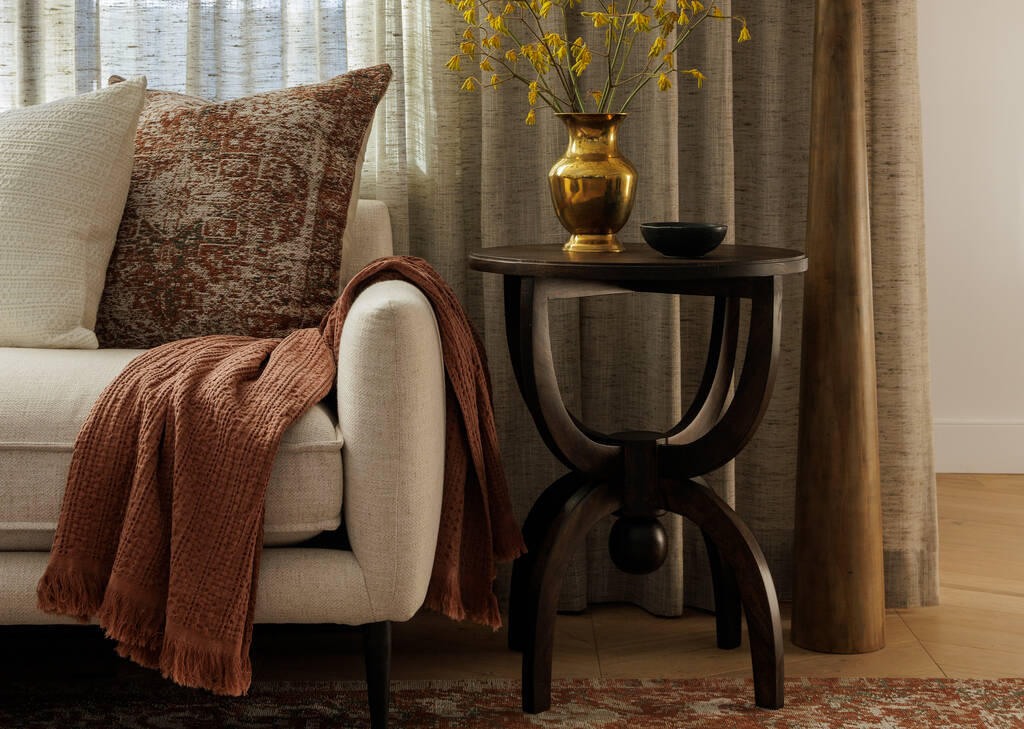 Aly Velji Round Side Table | Urban Barn