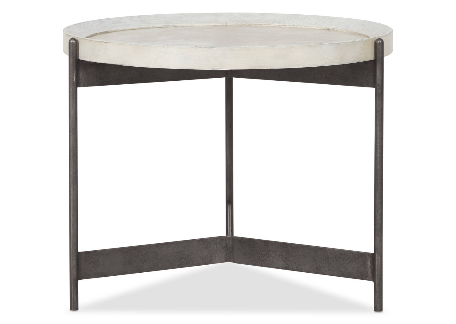 Edward Side Table 25" -Hudson Flurry | Urban Barn